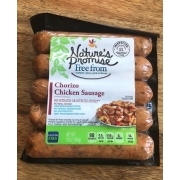 Giant Natures's Promise Chorizo Chicken Sausage: Calories, Nutrition ...