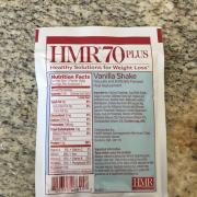 User added: HMR Vanilla 70 plus: Calories, Nutrition Analysis & More ...