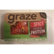 Graze Spicy Veggie Protein: Calories, Nutrition Analysis & More | Fooducate