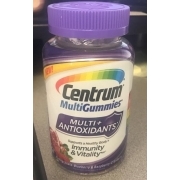 Centrum Multi Gummies, Immunity And Vitality, Dietary Supplement ...