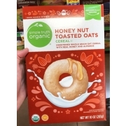 Simple Truth Organic Honey Nut Toasted Oats Cereal: Calories, Nutrition ...