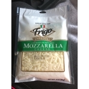 Frigo Mozzarella Cheese, Shredded: Calories, Nutrition Analysis & More ...