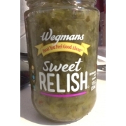 Wegmans Sweet Relish: Calories, Nutrition Analysis & More | Fooducate