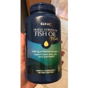GNC Fish Oil, Mini Softgels: Calories, Nutrition Analysis & More ...