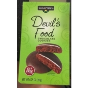 Clover Valley Devil's Food, Chocolate Cookies: Calories, Nutrition ...