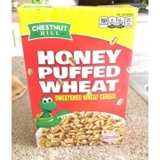 Chestnut Hill Honey Puffed Wheat, Sweetened Wheat Cereal: Calories ...