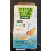 Stretch Island Fruit Strips, Tropical: Calories, Nutrition Analysis ...