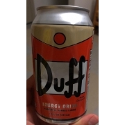 Duff Energy Drink: Calories, Nutrition Analysis & More | Fooducate