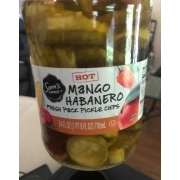 Sam's Choice Hot Mango Habanero Pickle Chips: Calories, Nutrition ...