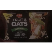Del Monte Quality Fruit And Oats, Pear Maple: Calories, Nutrition ...
