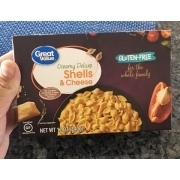 Great Value Shells & Cheese, Creamy Deluxe: Calories, Nutrition ...