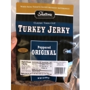 Shelton's Jerky, Turkey, Peppered, Original: Calories, Nutrition ...