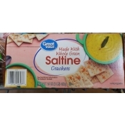 Great Value Saltine Crackers: Calories, Nutrition Analysis & More ...