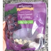 Wegmans Raisins, Yogurt Covered, Vanilla Flavored: Calories, Nutrition ...