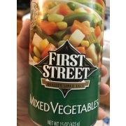 First Street Mixed Vegetables: Calories, Nutrition Analysis & More ...