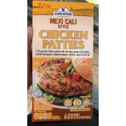 Kirkwood Mexi Cali Style Chicken Patties: Calories, Nutrition Analysis & More | Fooducate