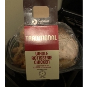 Signature Cafe Whole Rotisserie Chicken, Traditional: Calories ...