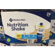 Member's Mark Nutrition Shake, Vanilla Flavored: Calories, Nutrition ...