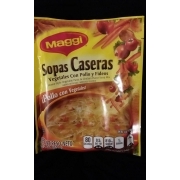 Maggi Soup Mix, Home-Style Vegetable Pasta And Chicken Flavor: Calories ...