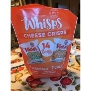 Whisps Cheese Crisps, Variety Pack, Parmesan: Calories, Nutrition ...