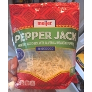 Meijer Pepper Jack Cheese: Calories, Nutrition Analysis & More | Fooducate