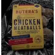 Butera's Chicken Meatballs: Calories, Nutrition Analysis & More | Fooducate