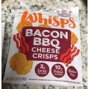 Whisps Bacon Barbecue Cheese Crisps: Calories, Nutrition Analysis ...