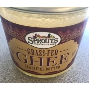 Sprouts Farmers Market Grass Fed Ghee, Clarified Butter: Calories ...