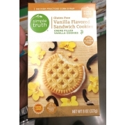 Simple Truth Vanilla Flavored Sandwich Cookies: Calories, Nutrition ...