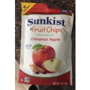 Sunkist Fruit Chips, Cinnamon Apple: Calories, Nutrition Analysis ...