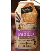 Signature Select Coffee Enhancer, French Vanilla`: Calories, Nutrition ...