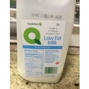 QuickChek Milk, Low Fat Grade A: Calories, Nutrition Analysis & More ...