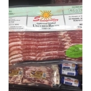 Sunnyvalley Applewood Smoked Uncured Bacon: Calories, Nutrition ...
