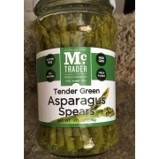 Mc Trader Asparagus Spears, Tender Green: Calories, Nutrition Analysis ...