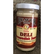 Beaver Horseradish Sauce, Zesty Deli: Calories, Nutrition Analysis ...