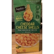 Signature Select Cheddar Cheese Shells, Macaroni And Cheese Dinner ...