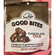 Sun-Rype Good Bites, Chocolate Chip: Calories, Nutrition Analysis ...