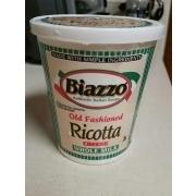Biazzo Ricotta Cheese: Calories, Nutrition Analysis & More | Fooducate