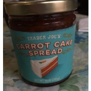 Trader Joe's Carrot Cake Spread: Calories, Nutrition Analysis & More | Fooducate