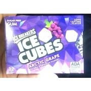 Ice Breakers Ice Cubes, Arctic Grape: Calories, Nutrition Analysis ...