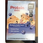 Equate Protein Bar, Blueberry Muffin Flavor: Calories, Nutrition ...