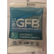The GFB Mini Bar, Coconut Cashew Crunch: Calories, Nutrition Analysis ...