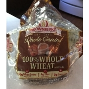 Brownberry 100% Whole wheat Bread: Calories, Nutrition Analysis & More ...