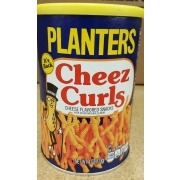 Planters Cheez Curls, Cheese Flavored Snacks: Calories, Nutrition ...