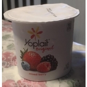 Yoplait Yogurt, Mixed Berry: Calories, Nutrition Analysis & More ...