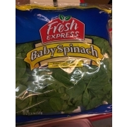 Fresh Express Baby Spinach: Calories, Nutrition Analysis & More | Fooducate