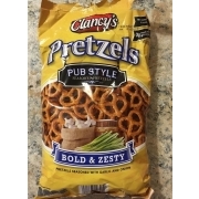 Clancy's Pretzels, Pub Style Seasoned Pretzels: Calories, Nutrition ...