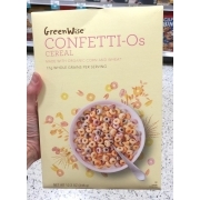 GreenWise Cereal, Made With Organic Corn And Wheat: Calories, Nutrition ...