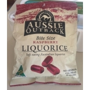 Aussie Out Back Liquorice, Raspberry: Calories, Nutrition Analysis ...