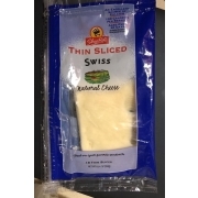ShopRite Thin Sliced Swiss Cheese: Calories, Nutrition Analysis & More ...